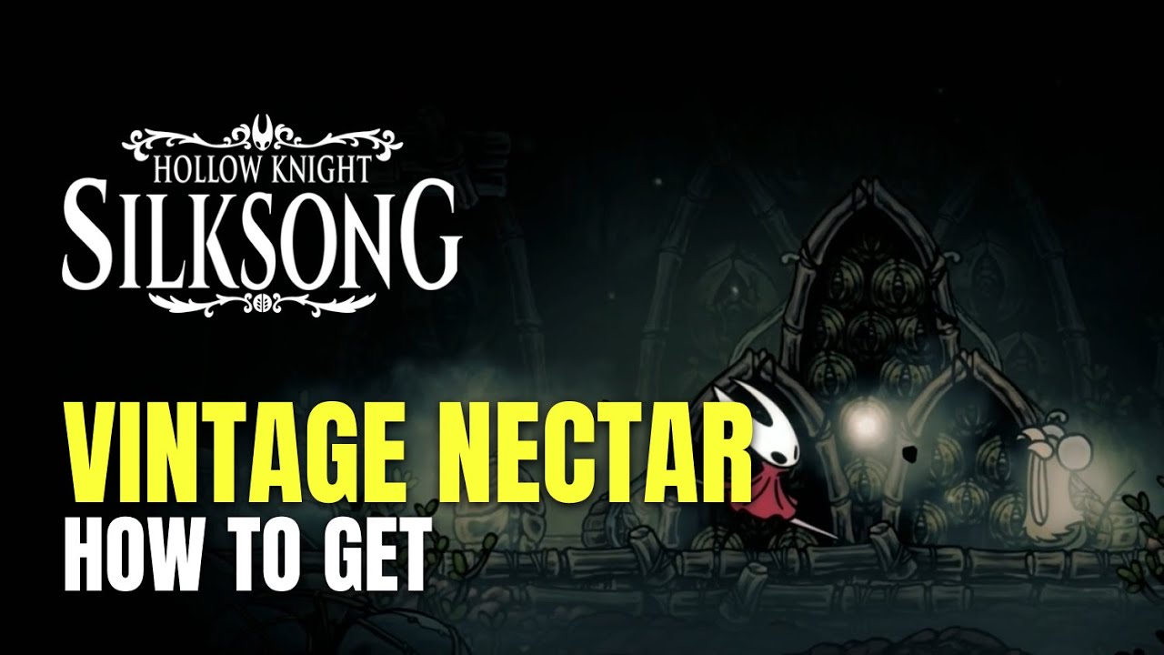 Hollow Knight: Silksong How To Get the Vintage Nectar - YouTube