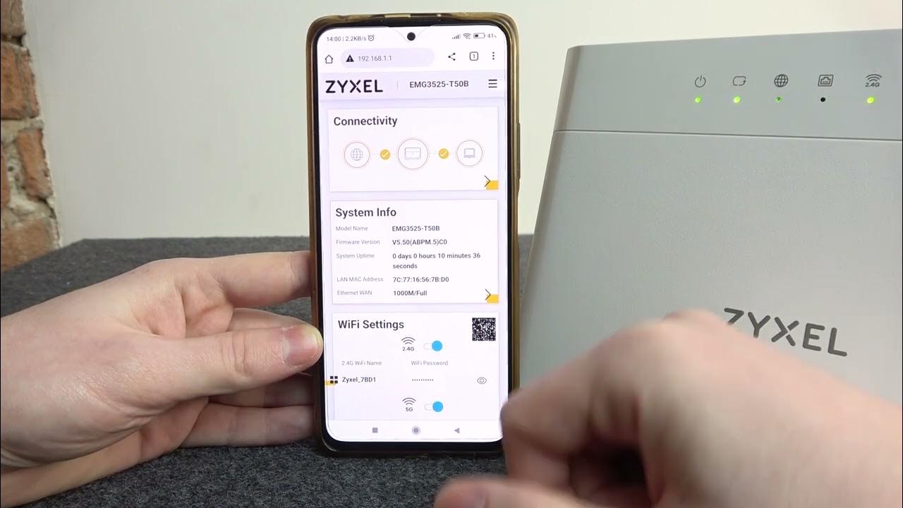 Zyxel Router How To View LAN Information - YouTube