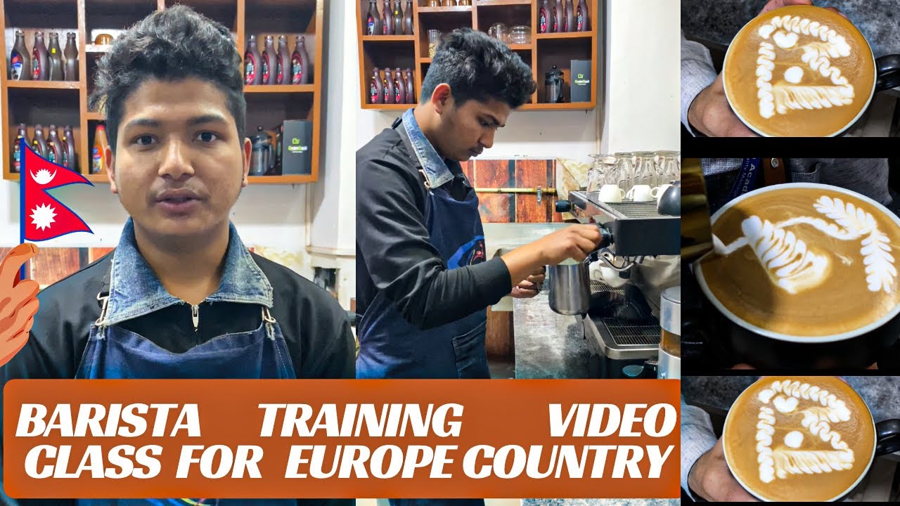 BARISTA TRAINING VIDEO FOR EUROPE COUNTRY || EUROPE BARISTA DEMAND ...