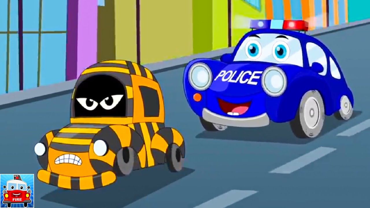 Police Car Song for Toddlers by Ralph And Rocky Cars - YouTube