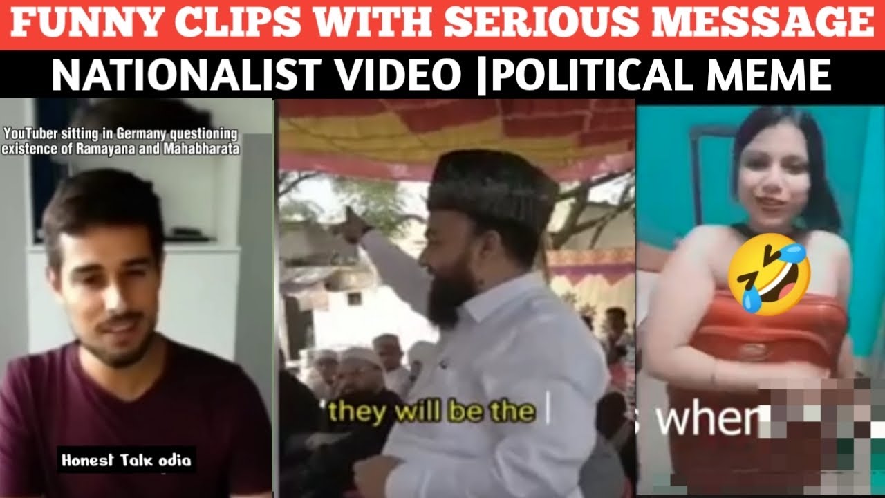 funny clips with serious message | funny political meme😁😁 nationalist ...