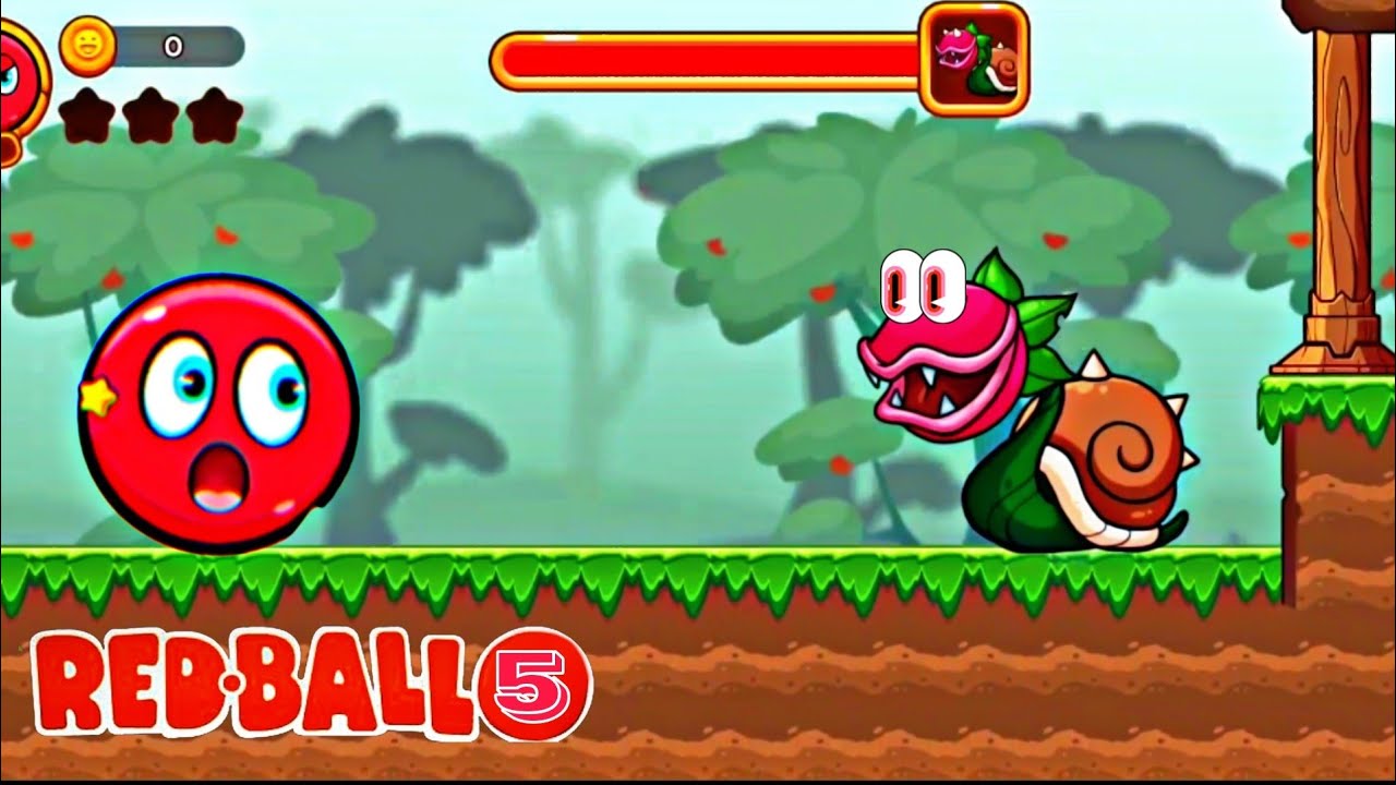 RED BALL 5 GAMEPLAY WALKTHROUGH LEVEL 1-5 - YouTube