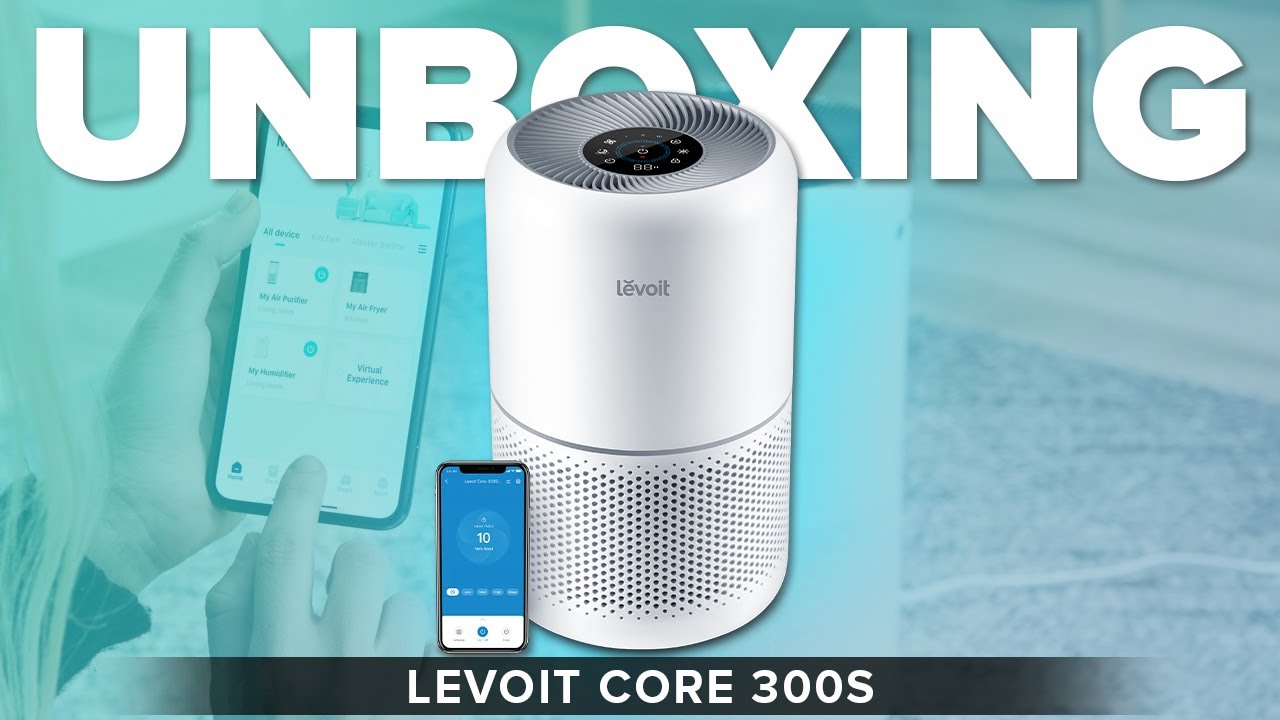 Purificator de aer SMART Levoit Core 300S - Unboxing & Review - YouTube