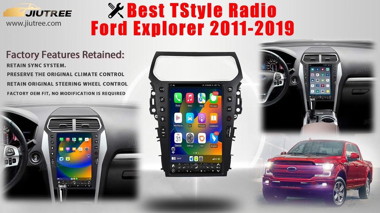 13.6 Inch Android Car Radio For Ford Explorer 2011-2019 Multimedia ...