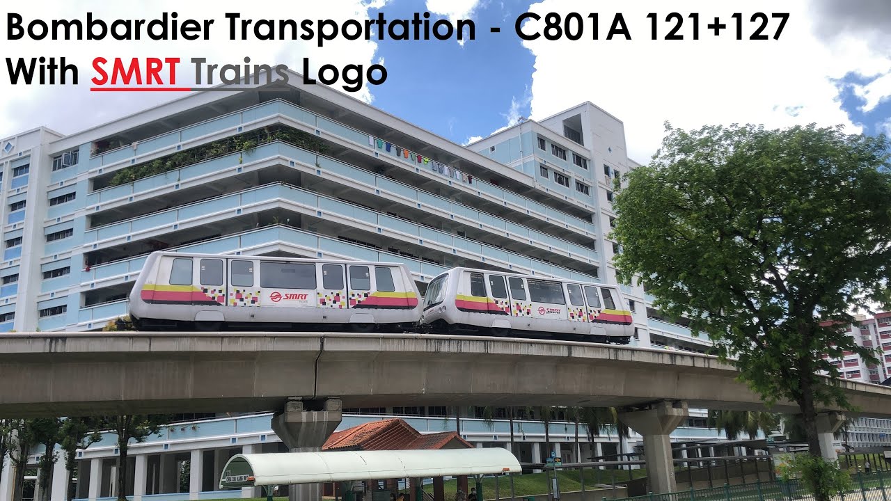 ⁴ᴷ⁶⁰ [First of its kind] SMRT Trains - Bombardier C801A 127 with ...