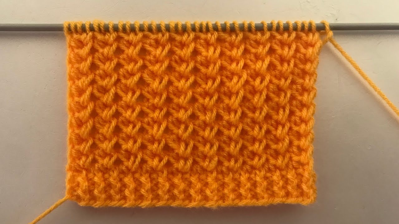 Two Rows Knitting Pattern For Ladies Sweater/Jacket - YouTube