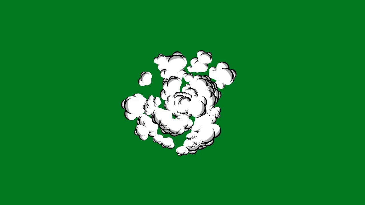 Animated Smoke Effects Free Footage Green Screen 7 - YouTube