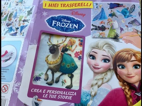 Frozen Dry Transfer Stickers Tutorial !! Kalkitos and Trasferelli Review !!