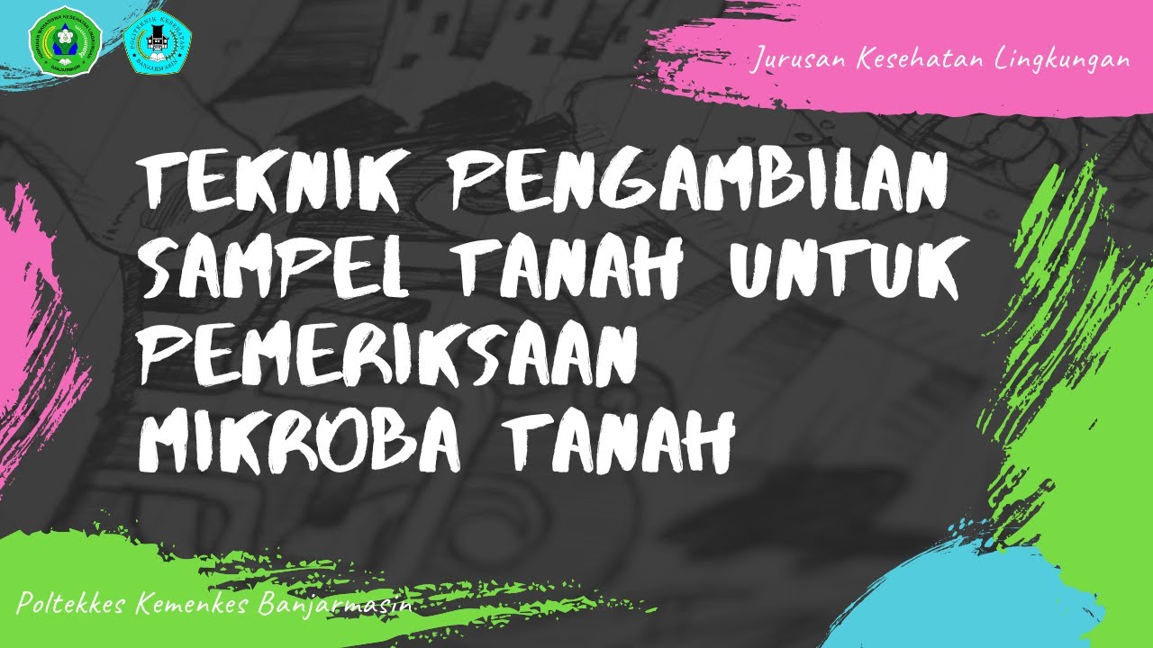 teknik pengambilan sampel tanah untuk pemeriksaan mikroba tanah - YouTube