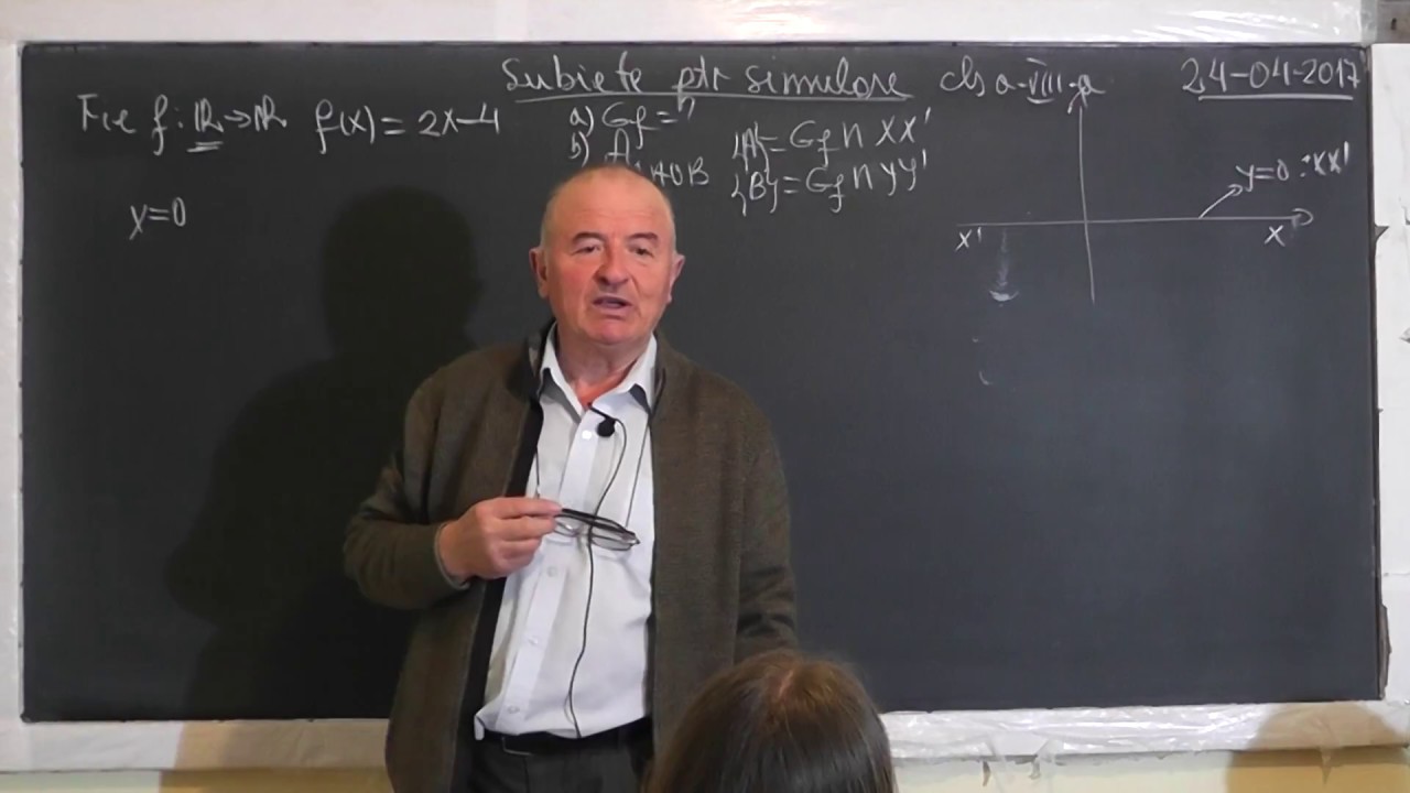 1/2 1472 Pregatire Examen Capacitate - Functii: Domeniu de definitie ...