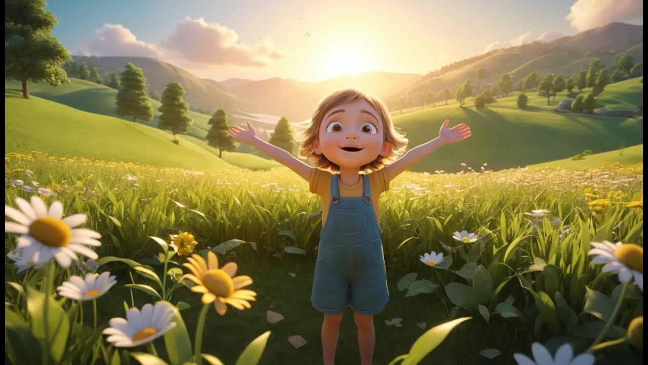 Sun, Sun, Shine So Bright | Fun Nursery Rhyme for Kids | Sing-Along ...