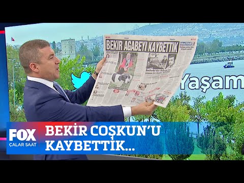 Bekir Coşkun'u kaybettik... 19 Ekim 2020 İsmail Küçükkaya ile Çalar Saat