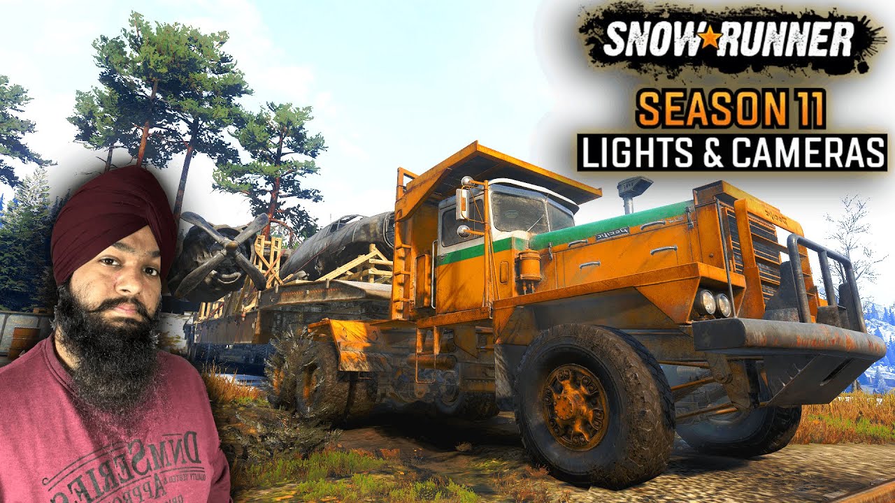 SnowRunner Season - 11 | Lights & Cameras Day - 5 - YouTube