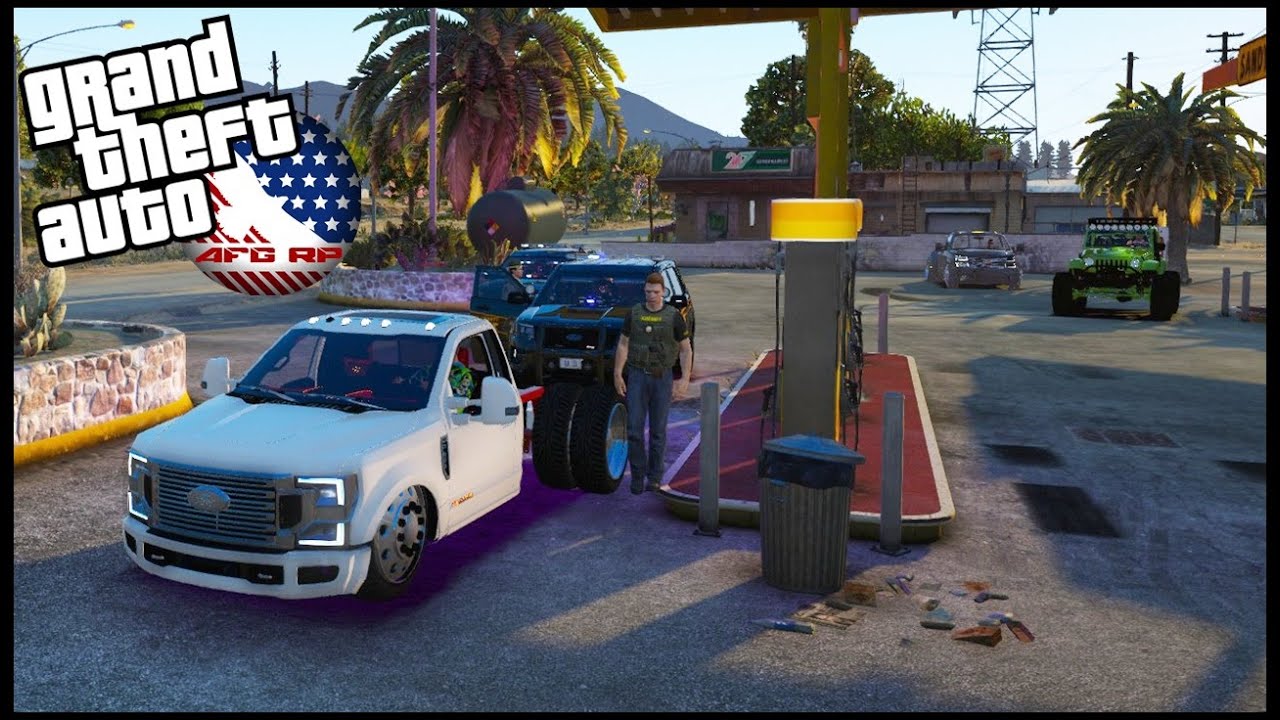 GTA 5 ROLEPLAY - TRADED FOR A BAGGED POWERSTROKE INSTANTLY PULLED OVER ...