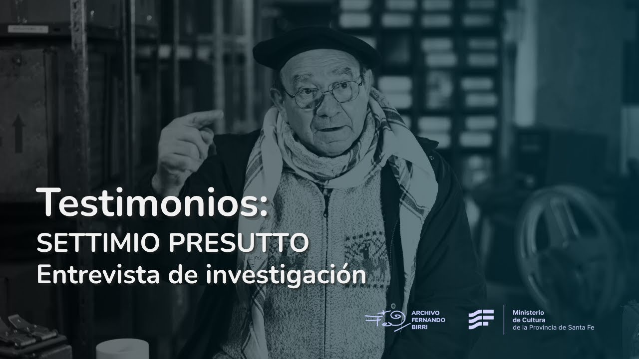 Testimonios: SETTIMIO PRESUTTO - YouTube