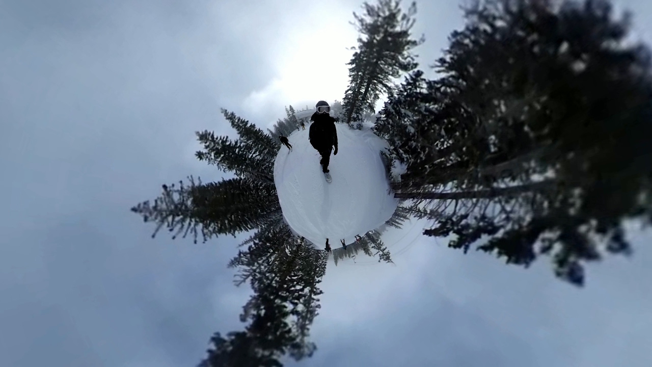 Snowboarding in 360 - EXPERIMENTAL Edit - YouTube
