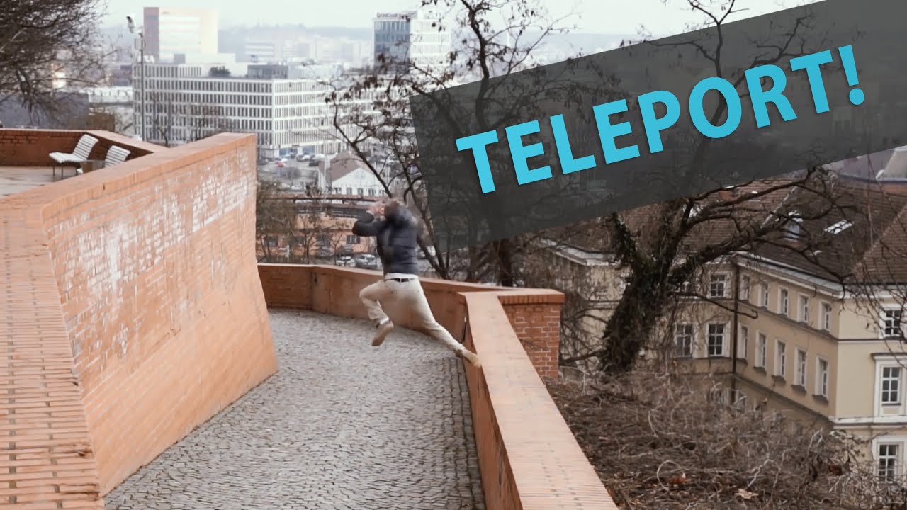 Unbelievable! Man teleports himself in Brno! - YouTube
