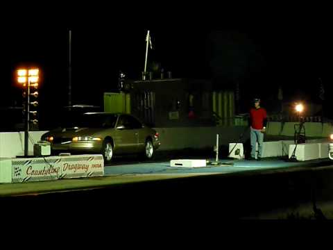 1993 Turbo Lincoln Mark VIII  1/8 mile run @ 7.4 seconds