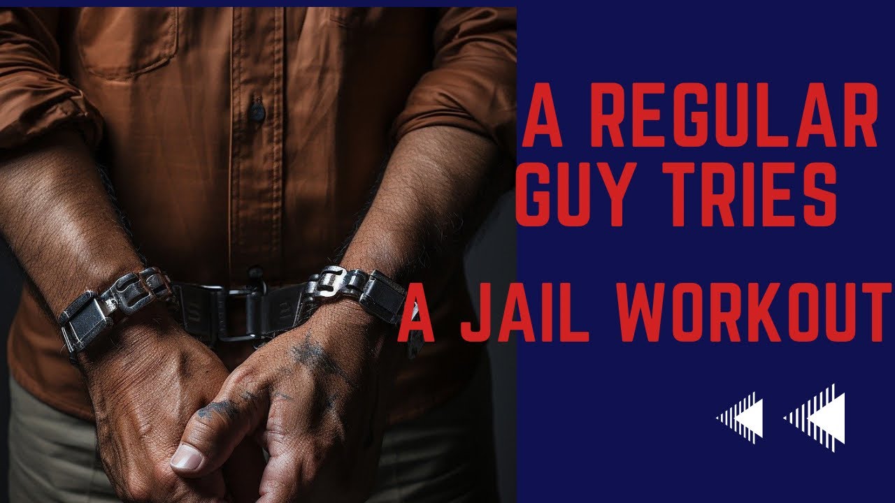 Regular guy does jail style 100 burpee 300 push-up workout - YouTube