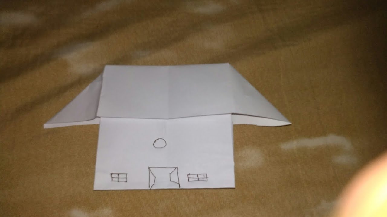 How to make origami house Step by step|| origami series part 6 - YouTube