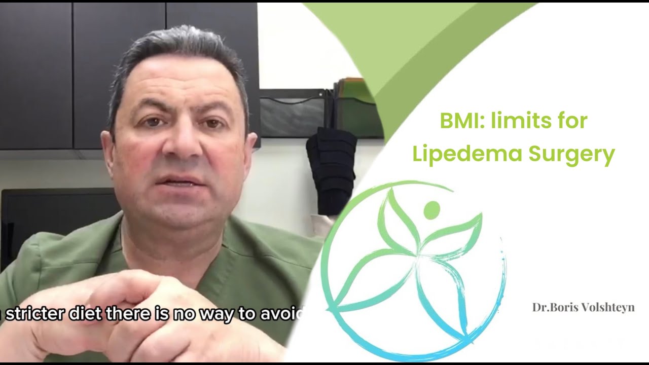 BMI Limit For Lipedema Liposuctiom - Dr. Boris Volshteyn - YouTube