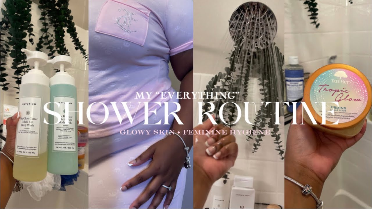 MY " EVERYTHING" SHOWER ROUTINE | SHAVING TIPS +BODY CARE + STAYING ...