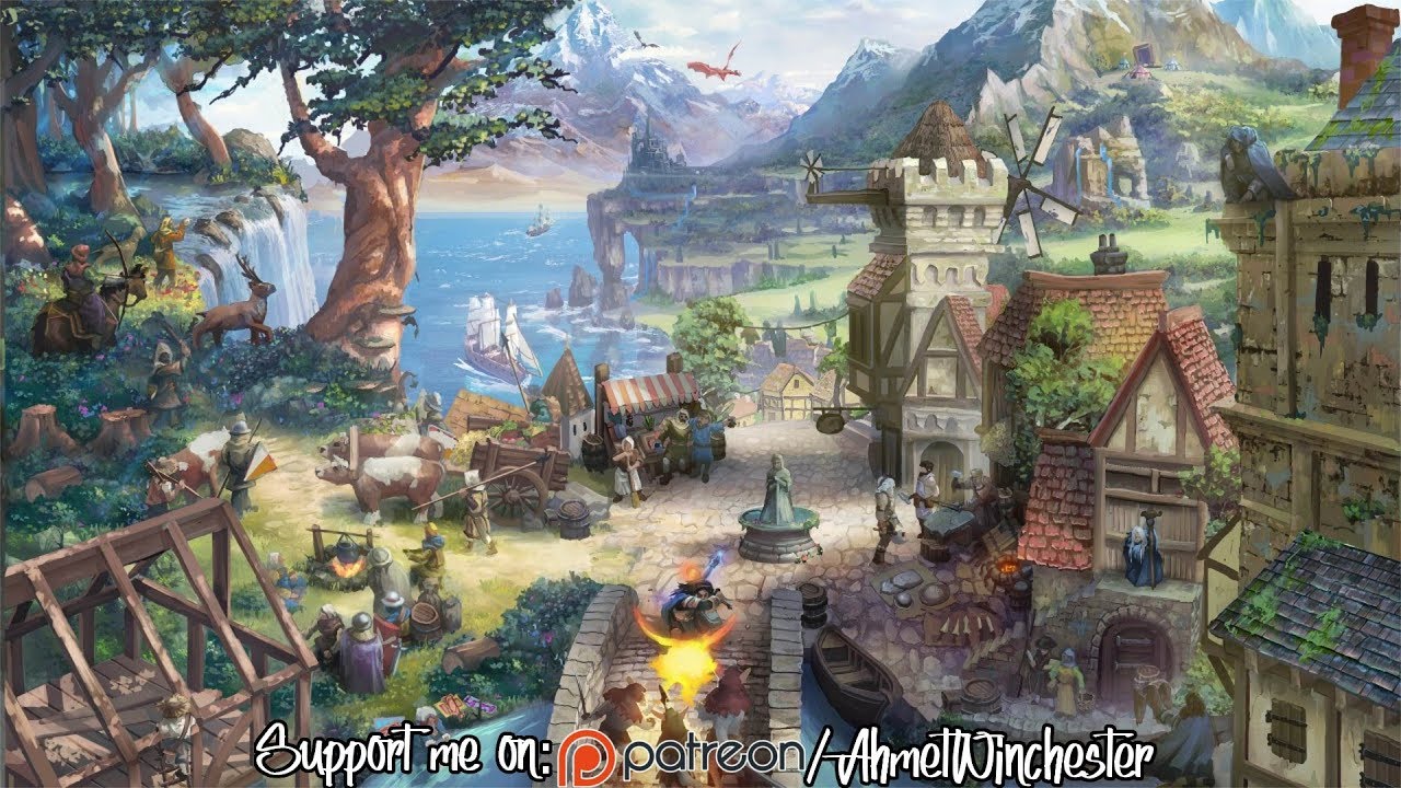 Fantasy RPG Theme: The Marketplace - YouTube