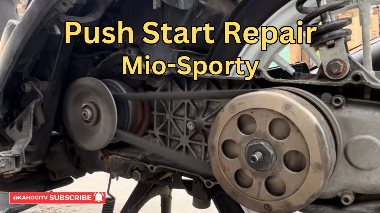 Push Start Repair | Bendix Drive Repair Kit | MIO SPORTY (Tutorial ...