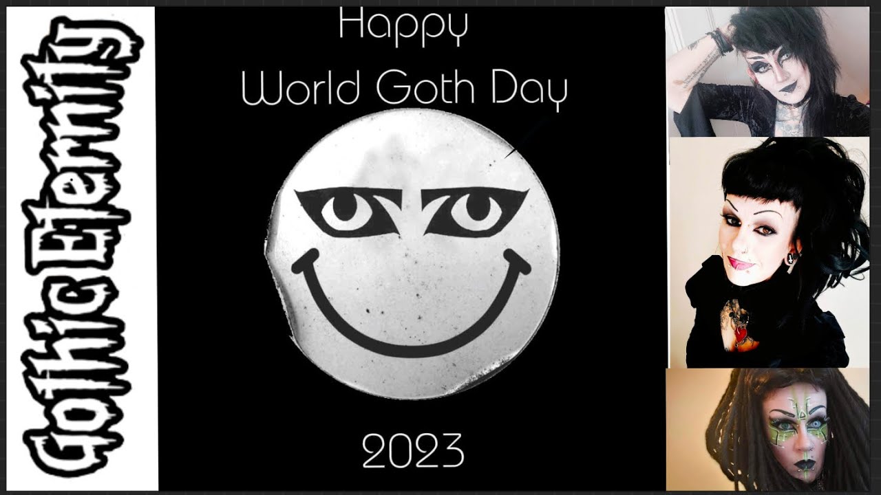 World Goth day -different goth makeup looks - YouTube