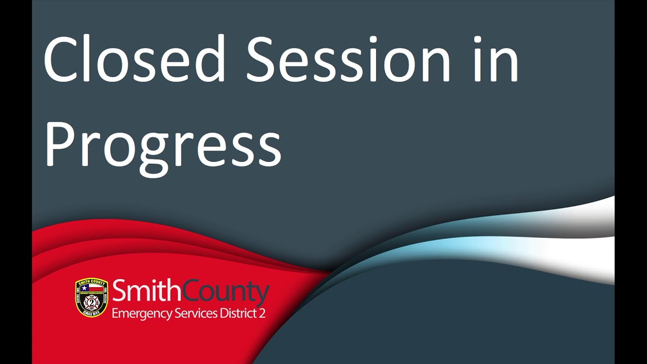 Smith County ESD2 - Board of Commissioners meeting - YouTube
