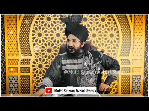 Mufti Salman Azhari Whatsapp Status 09 / Jumma Mubarak Tum Aaj Jumma Namaz Ka Kisne Bataya