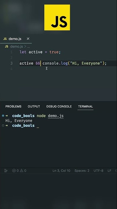 shorthand if statement javascript #javascript #shorts #shorthand #if #tips 👨🏻‍💻 😎 - YouTube