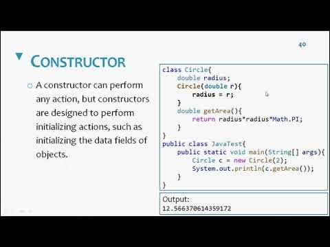Lec04_part5_Java OOP( Constructor) - YouTube