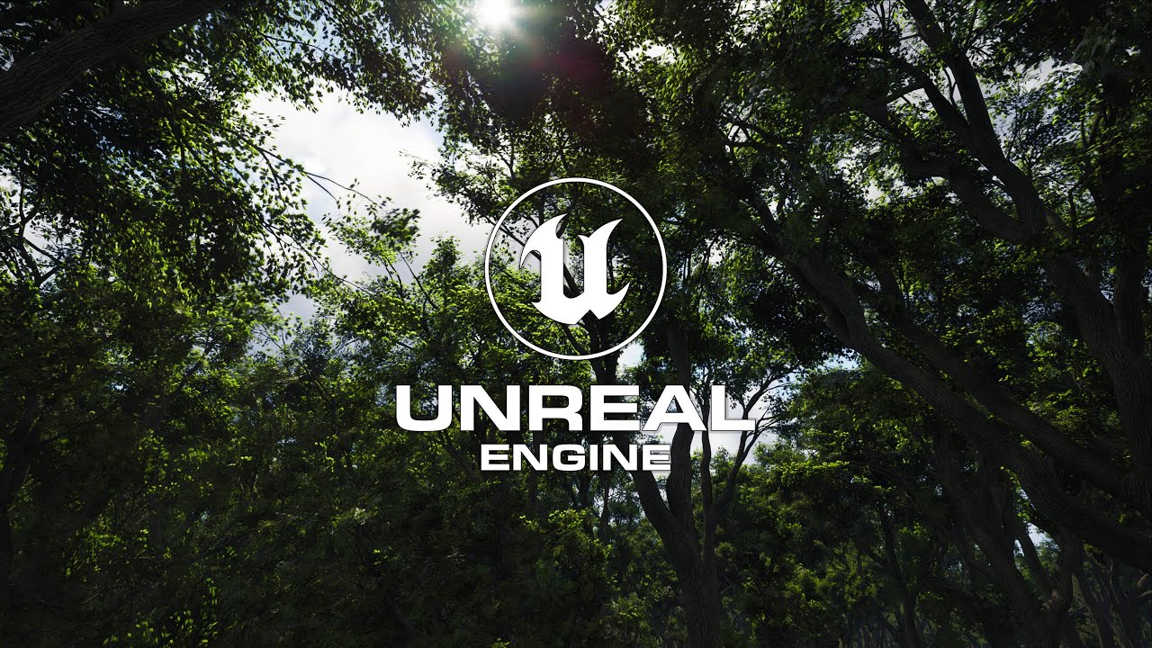 Trees Vol. 4 - Strong Wind Demo - Storm - Sunrise - Unreal Engine 5 ...