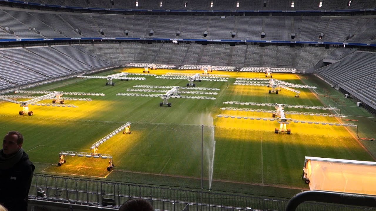 Bayern Munich Ground - Keeping it green - YouTube