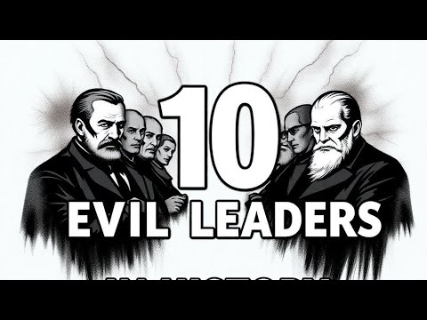Top 10 evil leaders in entire history #EvilLeaders #History #TrueCrime ...