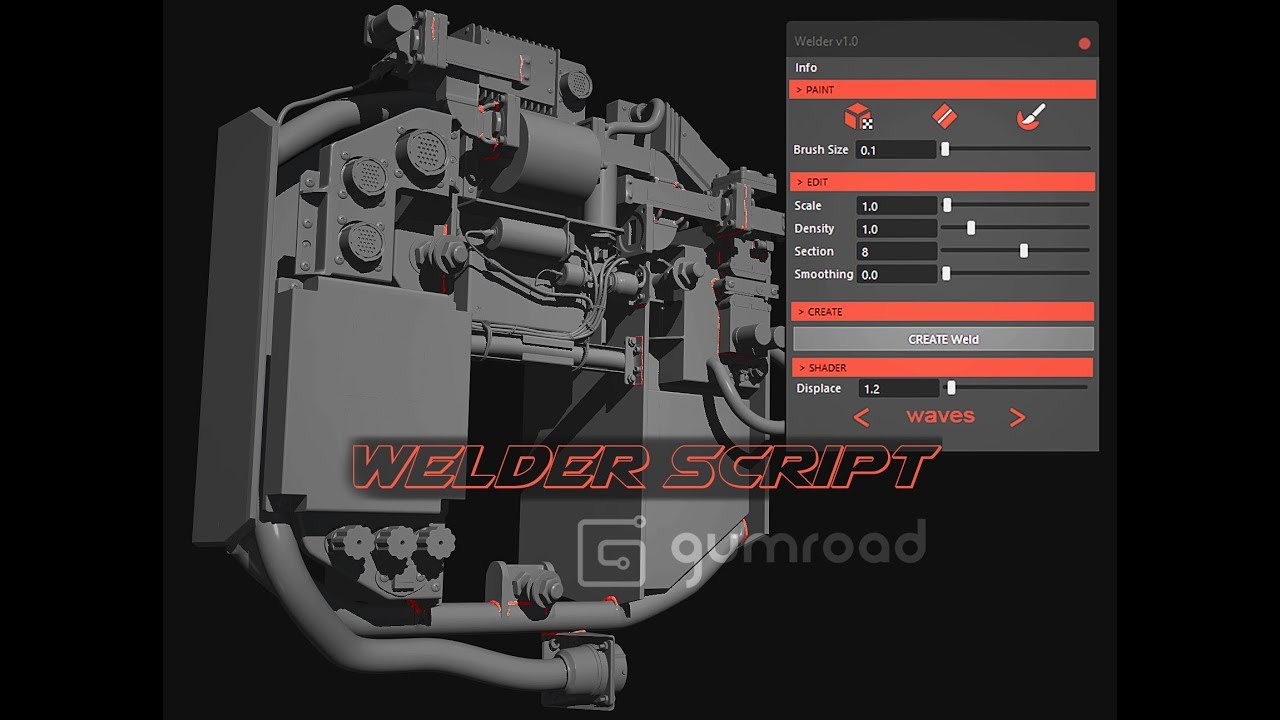 Welder Script for Maya - Trailer - YouTube