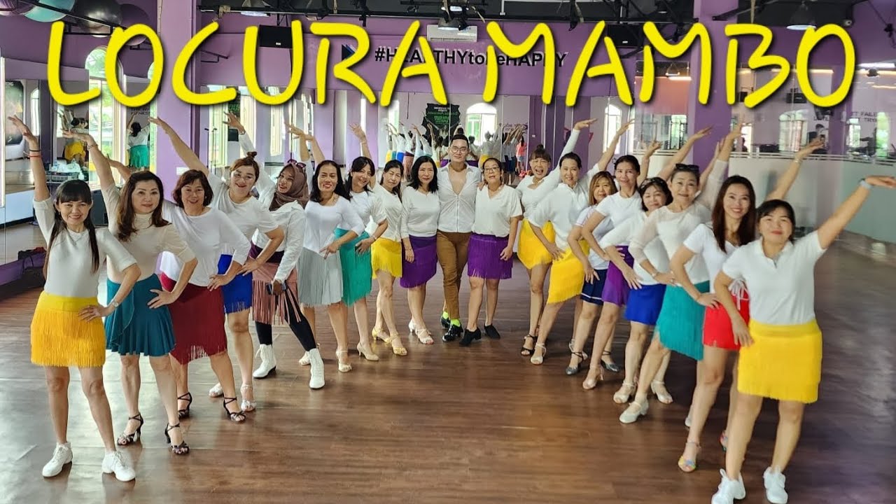 LOCURA MAMBO || LINE DANCE || INTERMEDIATE || SALSA SHINE TEAM || THE ...