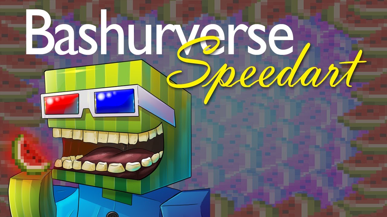 Minecraft Speedart - Bashurverse! - YouTube