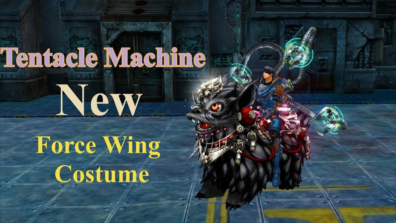 Cabal Online EU 2021 Venus - New Force Wing Costume *Tentacle Machine ...