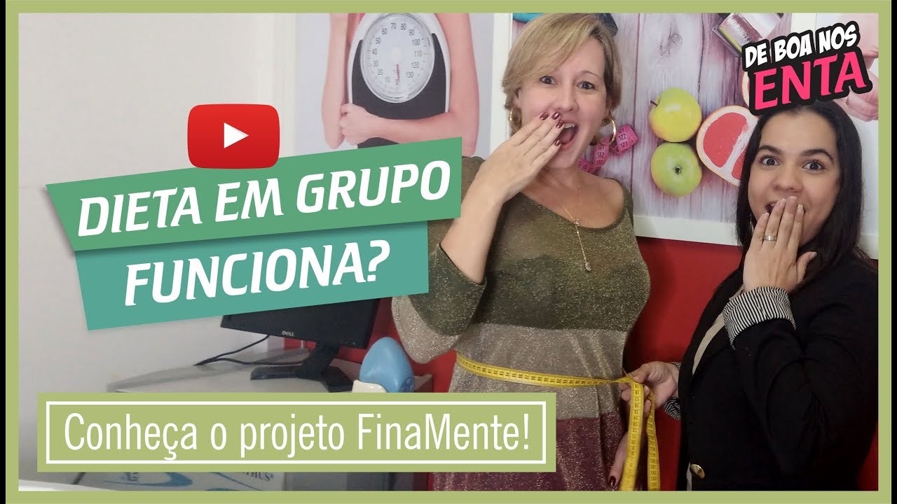 DIETA EM GRUPO Projeto FinaMente - CLÍNICA AMETISTA - com Ingrid Guiot ...