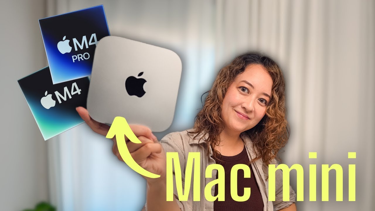 M4 Mac mini! The smallest powerful Mac on the go?! - YouTube