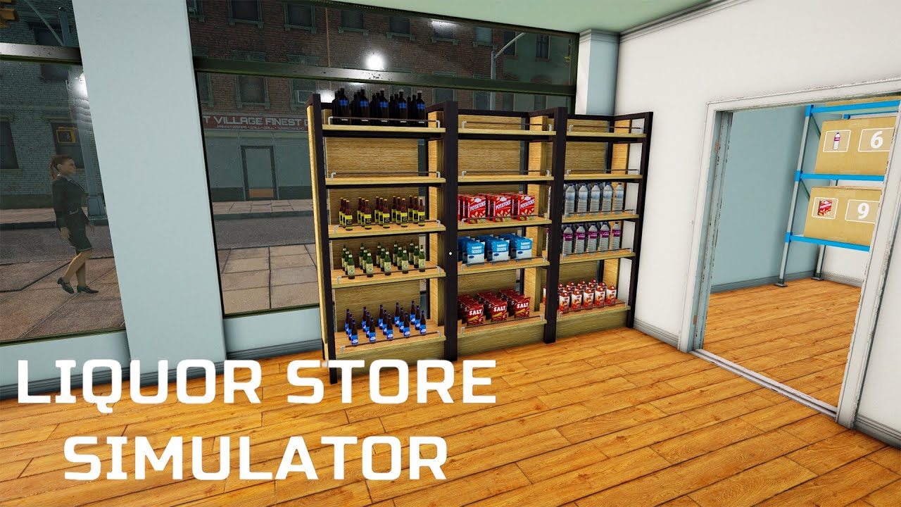 Expanding Our New Store, Adding New Items & Struggling to Make Money Liquor Store Simulator Demo ...