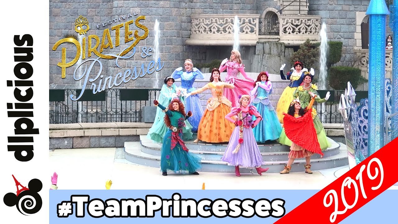 Rain can't stop Team Princesses from taking over Castle Stage - YouTube