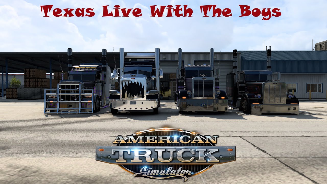 American Truck Simulator [Texas][Live Convoy Action][Live With Friends ...