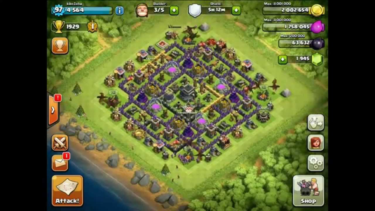 Clash of Clans - High Level Lets Play #17 (Update) - YouTube