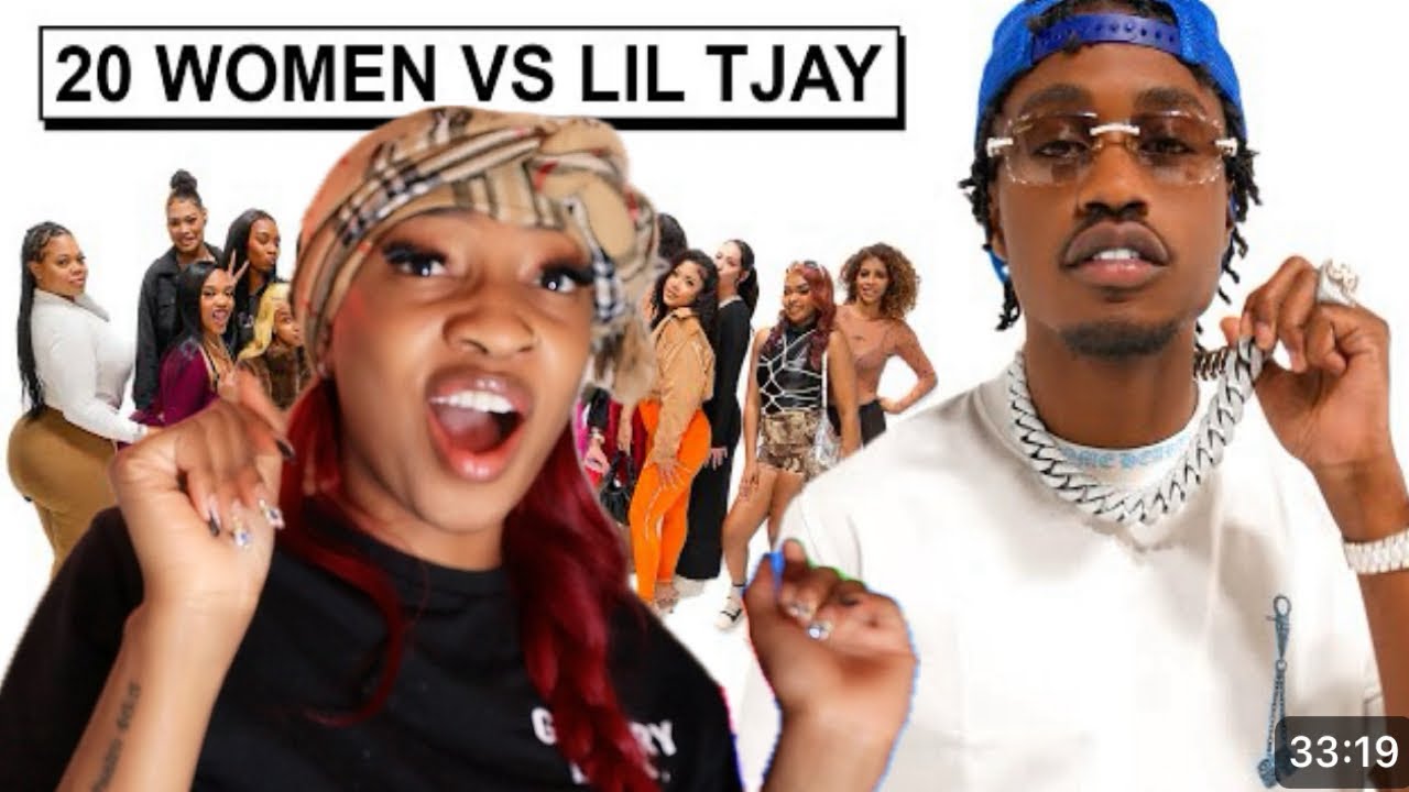 20 WOMAN VS 1 RAPPER : LIL TJAY...He Got Mad | Jay Reaction - YouTube