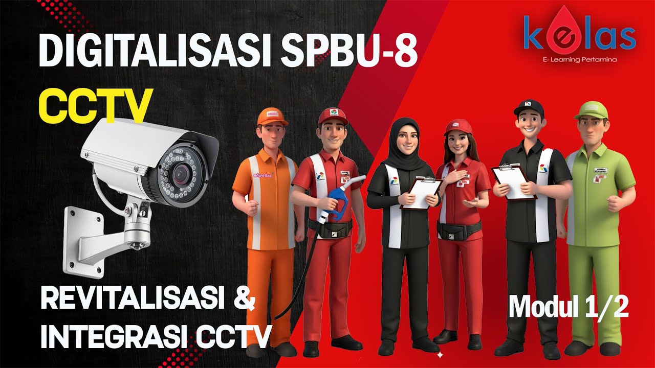 Digitalisasi SPBU (8)|CCTV SPBU|Revitalisasi & Integrasi CCTV |Modul 1/ ...