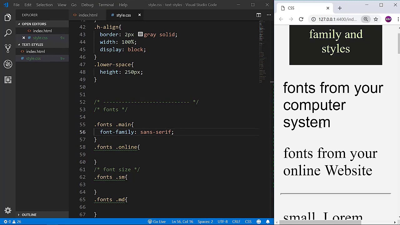 شرح Css3 Part2 Youtube