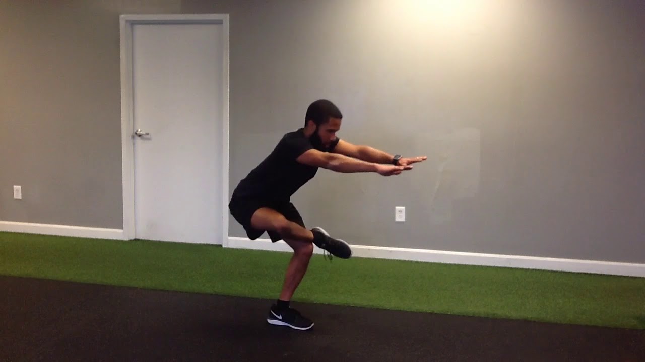 Figure 4 Squat Piriformis Stretch with Hip External Rotation - YouTube